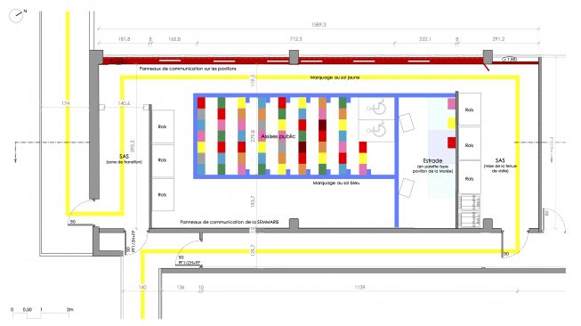 Aménagement d’une salle d’accueil du public au Marché d’Intérêt ...